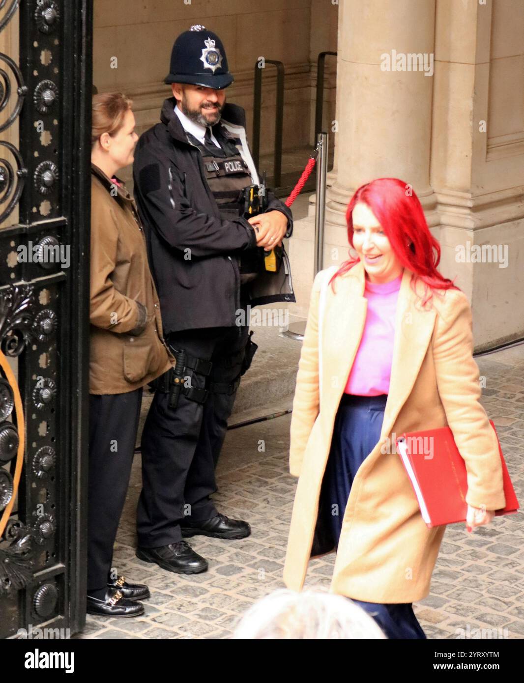 Louise Haigh (Transport Secretary), arrives at Downing Street, London ...