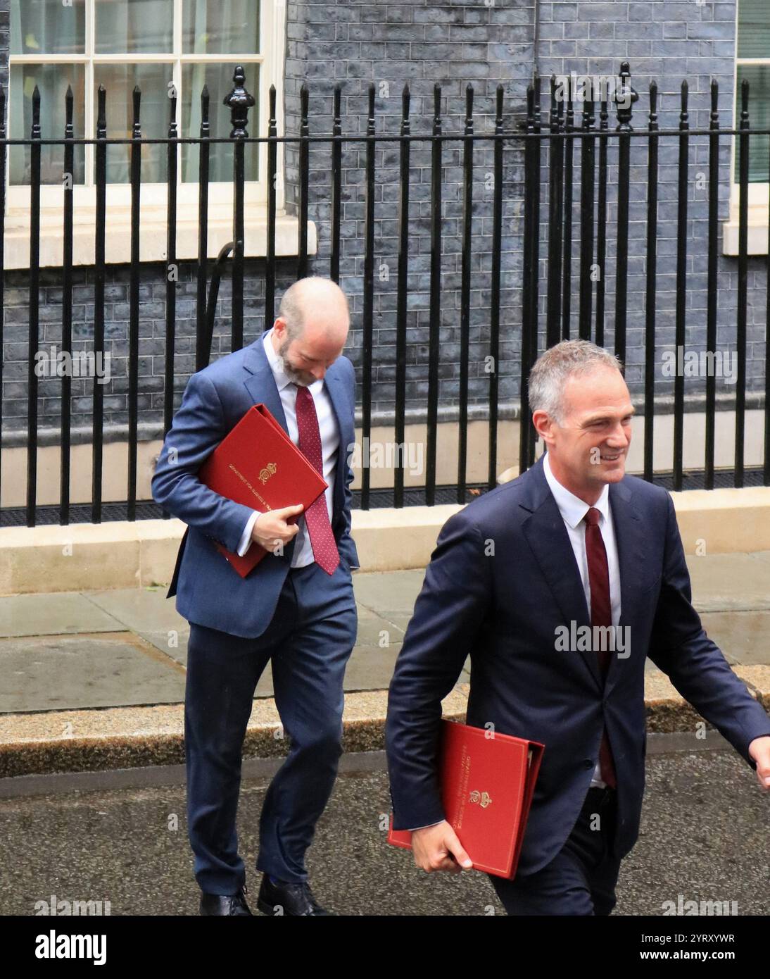 Peter Kyle right) (Secretary of State for Science), and Jonathan ...