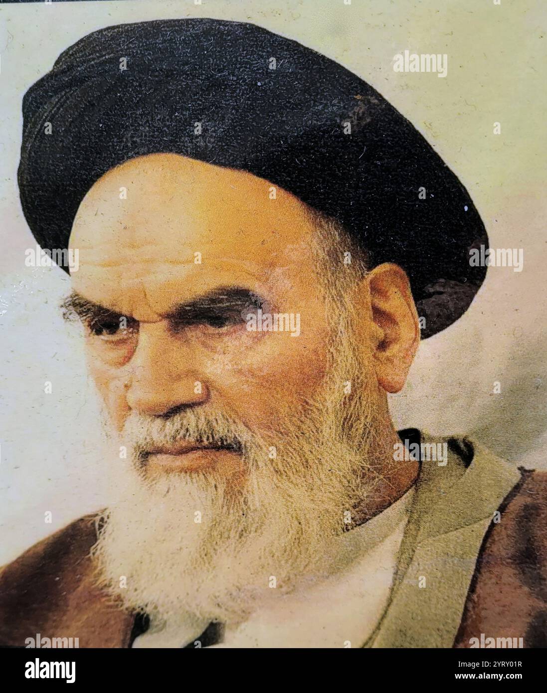 Ruhollah Khomeini (1900 ? 1989) Iranian Islamic revolutionary ...