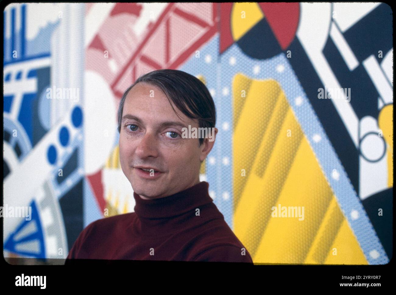 Roy Lichtenstein (1923 - 1997) American pop artist. During the 1960s ...