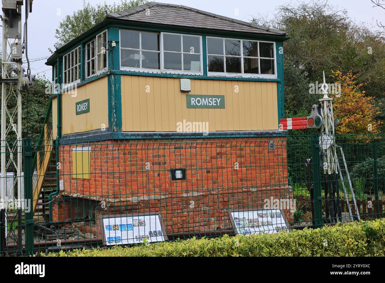 Romsey, Southampton, England. 4th November 2024. Side view of the old ...