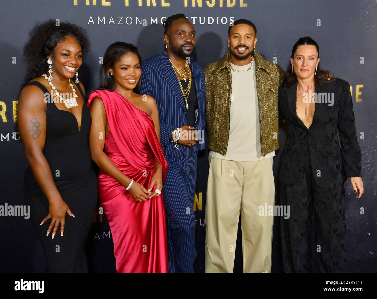 Los Angeles, United States. 04th Dec, 2024. Claressa Shields, Ryan ...