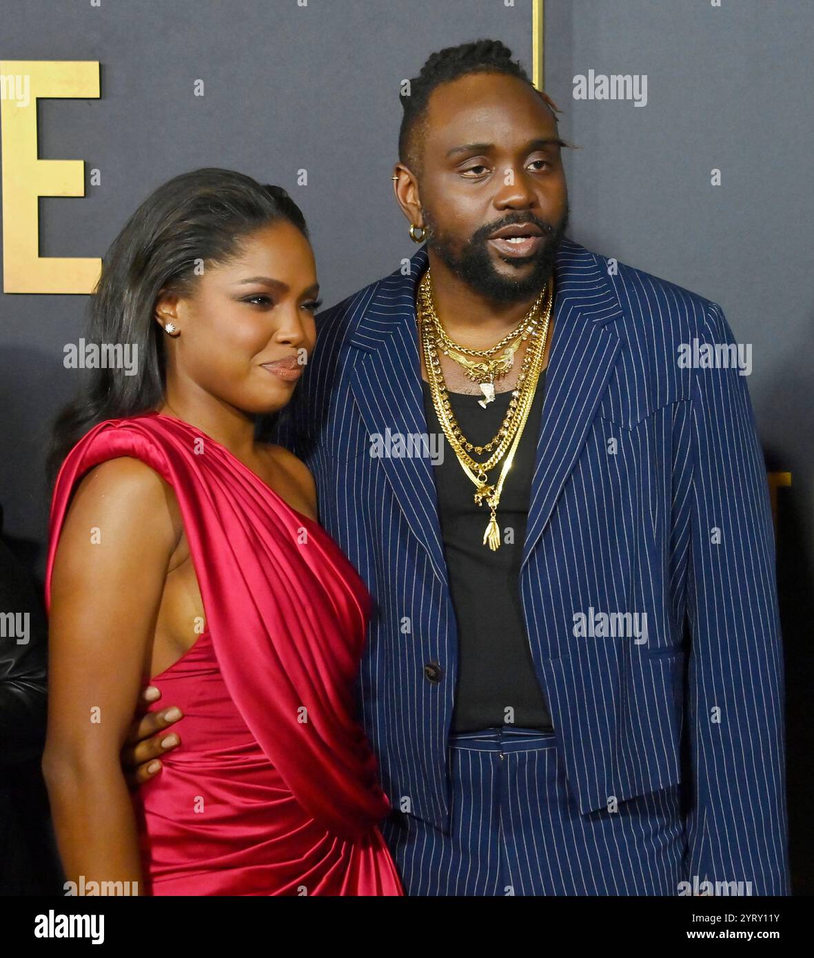 Los Angeles, United States. 04th Dec, 2024. Cast members Ryan Destiny ...