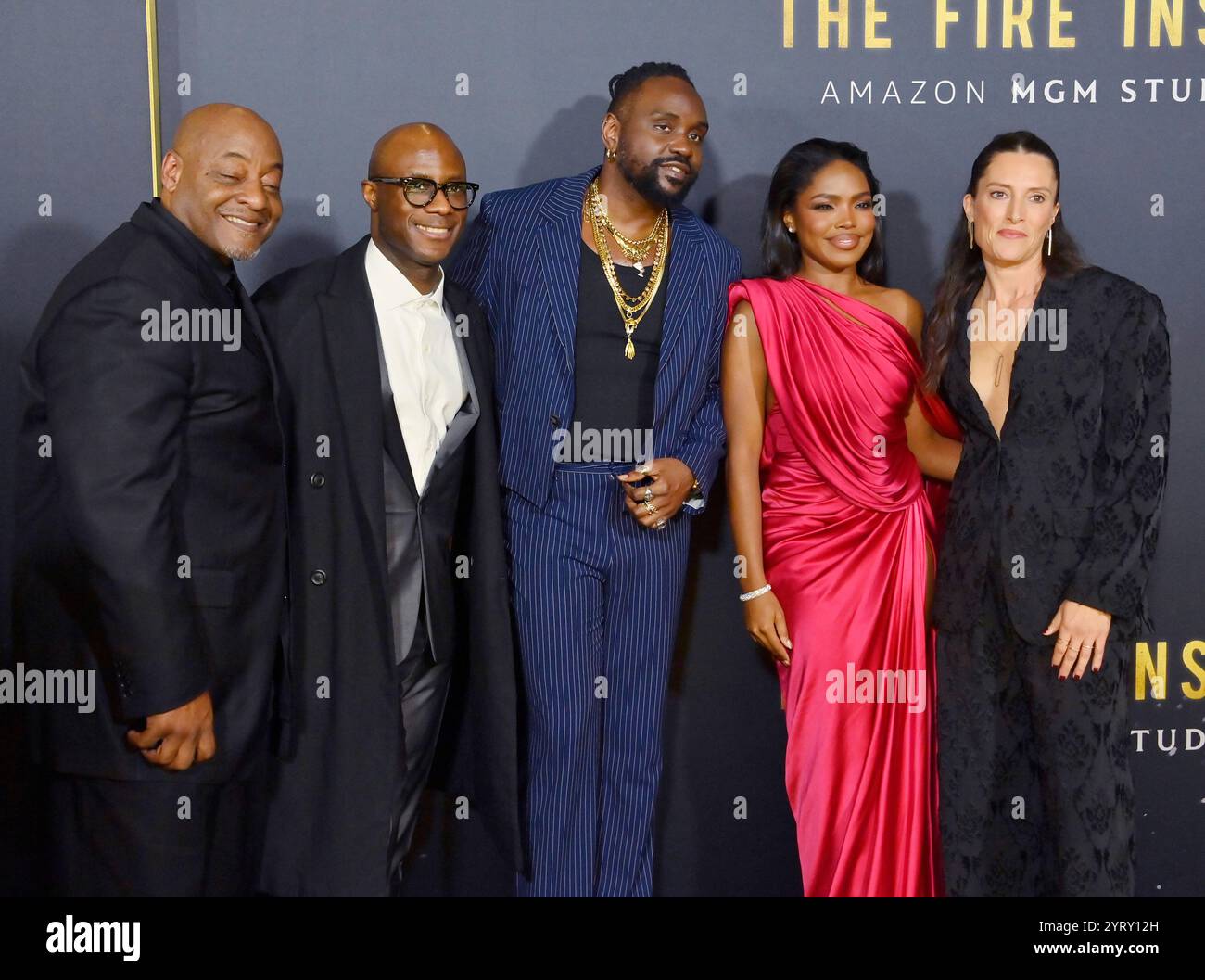 Los Angeles, United States. 04th Dec, 2024. Adam Clark, Barry Jenkins ...