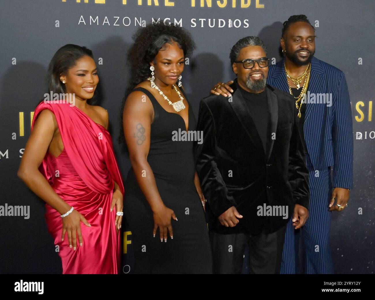 Los Angeles, United States. 04th Dec, 2024. Ryan Destiny, Claressa ...