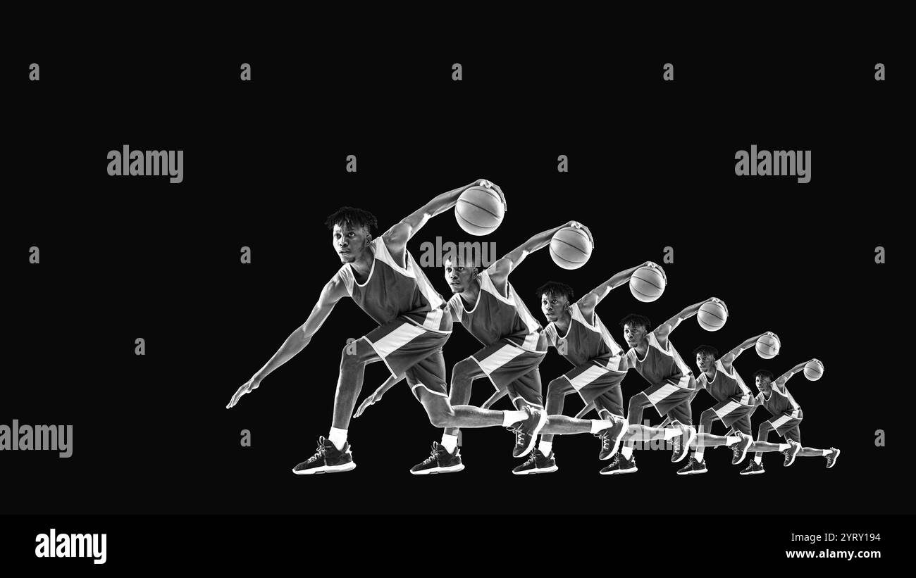 Stroboscopic jump hi-res stock photography and images - Alamy