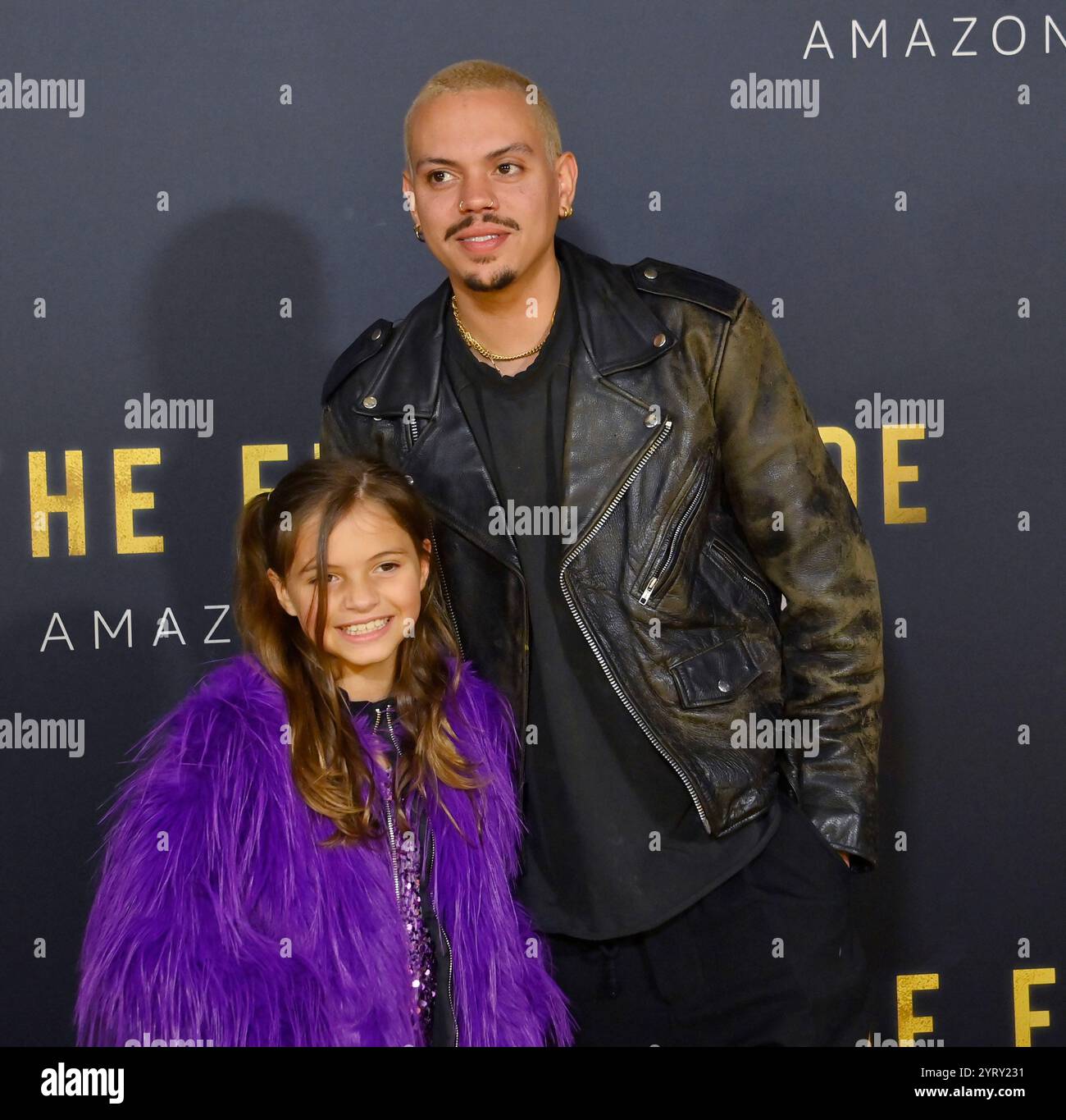 Los Angeles, United States. 04th Dec, 2024. Evan Ross and daughter ...