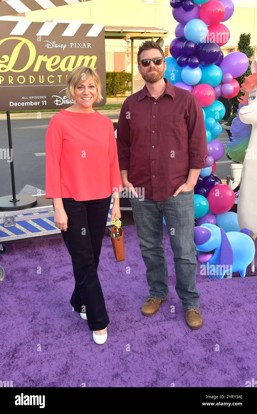 Valerie LaPointe und Austin Madison beim Launch Event der Disney und ...