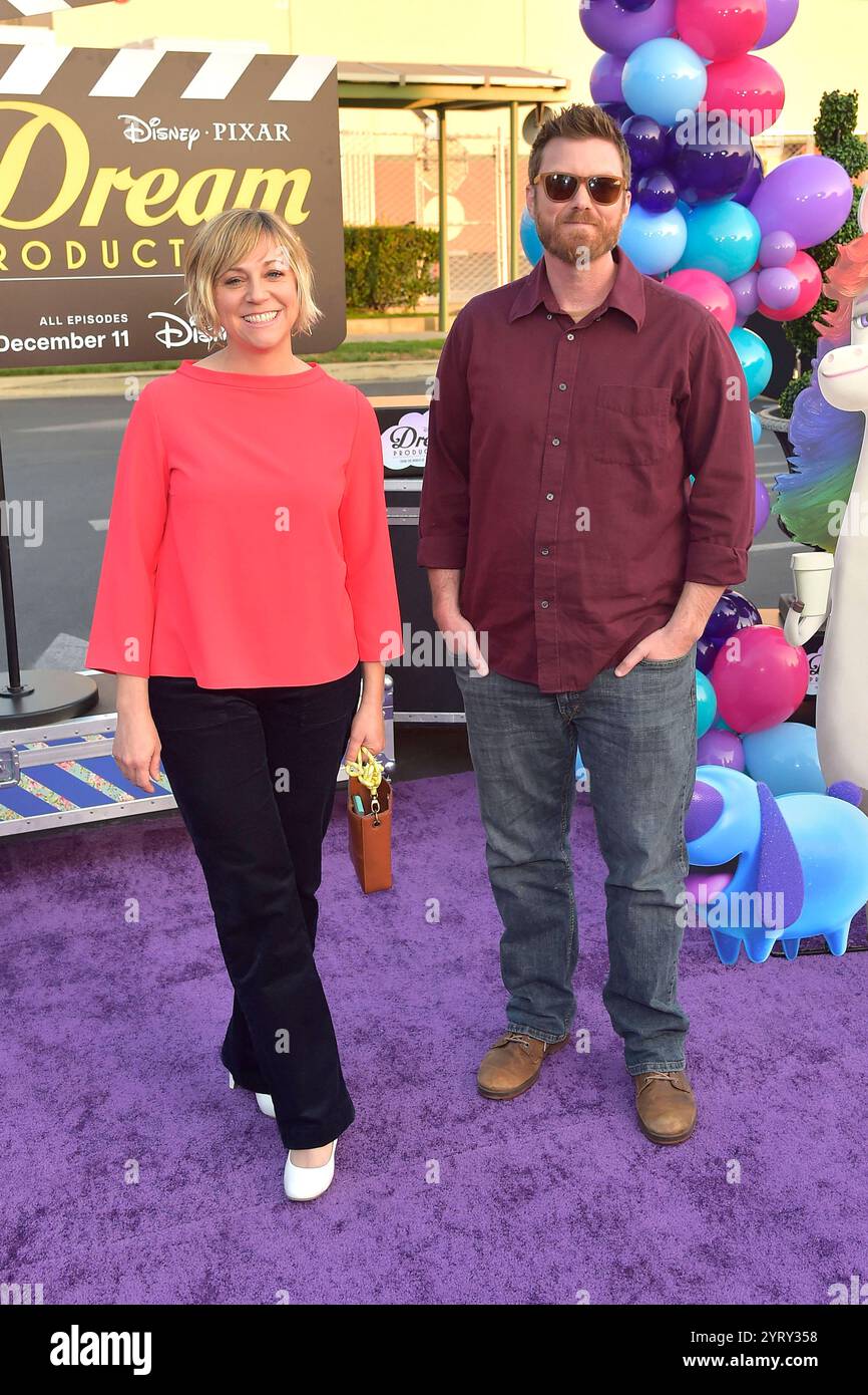 Valerie LaPointe und Austin Madison beim Launch Event der Disney und ...