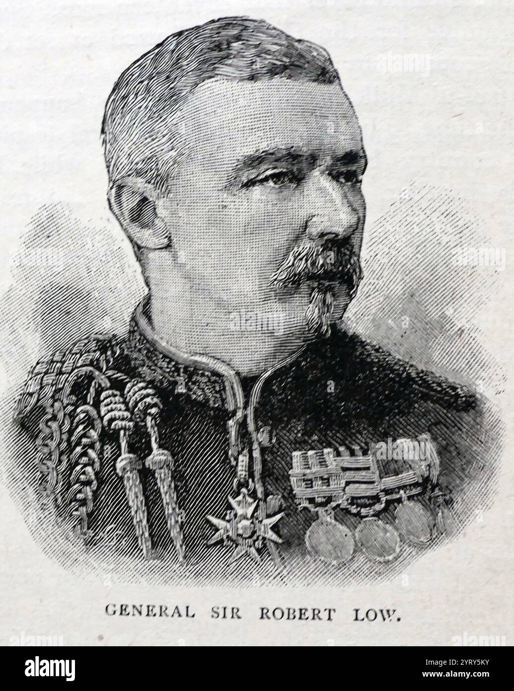 General Sir Robert Cunliffe Low GCB (28 January 1838 - 4 August 1911 ...