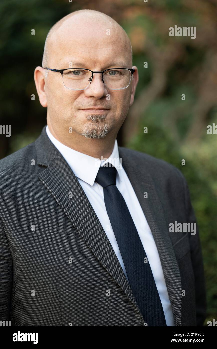 Deputy of the group Rassemblement National, Serge Muller poses in the ...