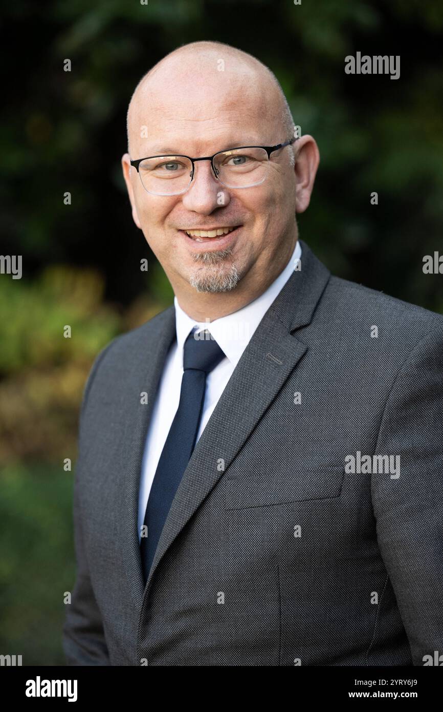 Deputy of the group Rassemblement National, Serge Muller poses in the ...