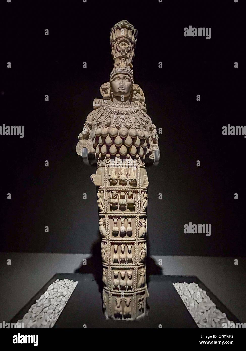 A statue of Artemis, the patron goddess of the ancient Ephesus Stock ...