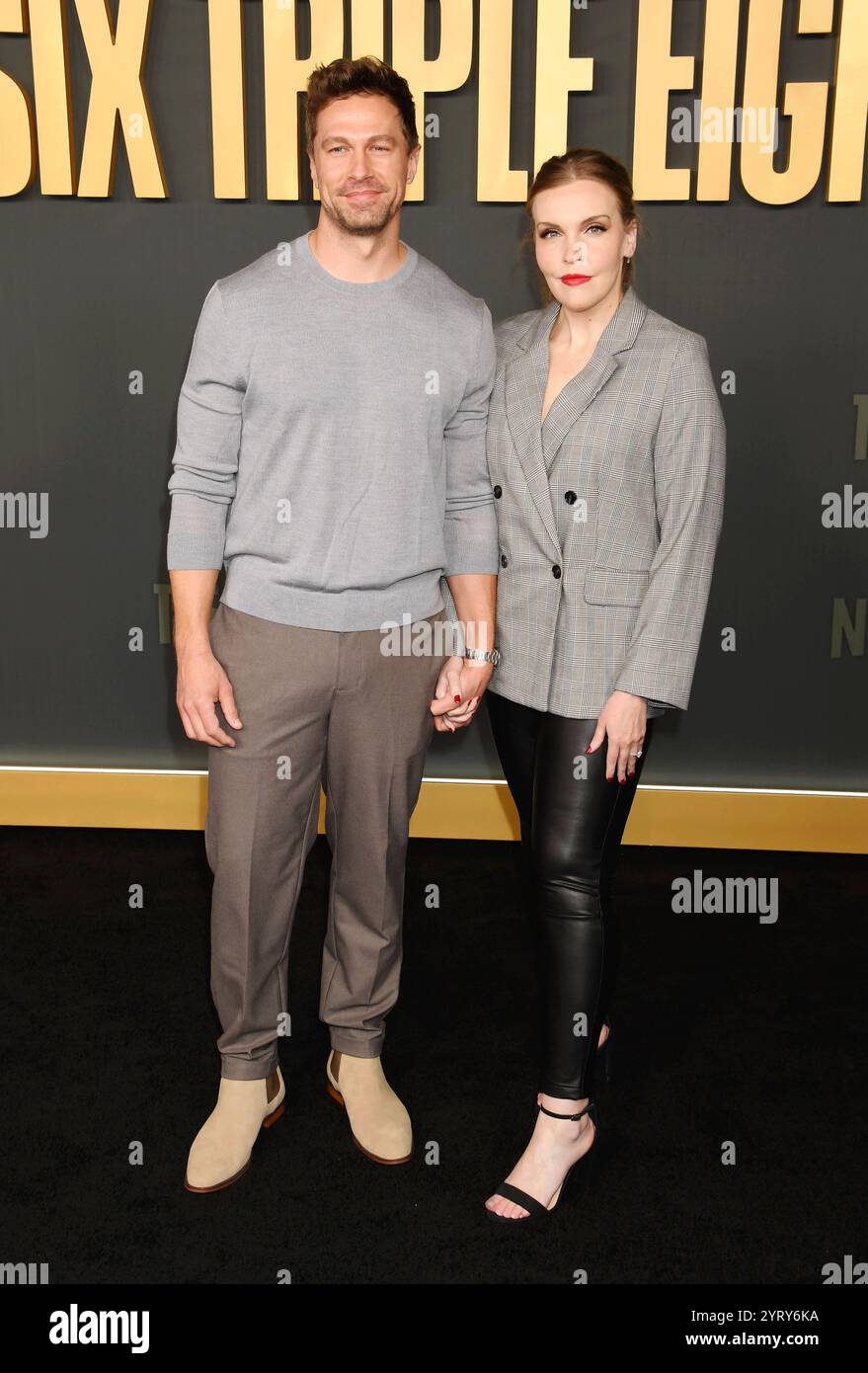 LOS ANGELES, CALIFORNIA - DECEMBER 03: (L-R) Bill Barrett and guest ...
