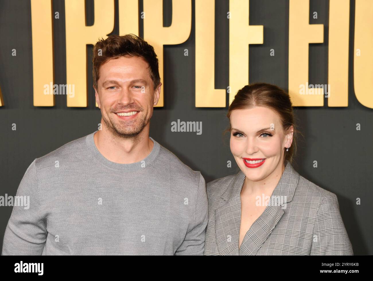 LOS ANGELES, CALIFORNIA - DECEMBER 03: (L-R) Bill Barrett and guest ...