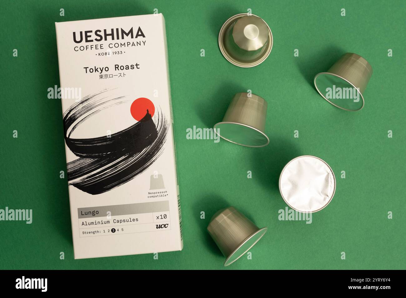 Ueshima coffee capsules hi-res stock photography and images - Alamy