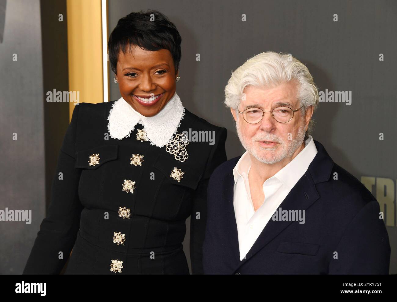 LOS ANGELES, CALIFORNIA - DECEMBER 03: (L-R) Mellody Hobson and George ...