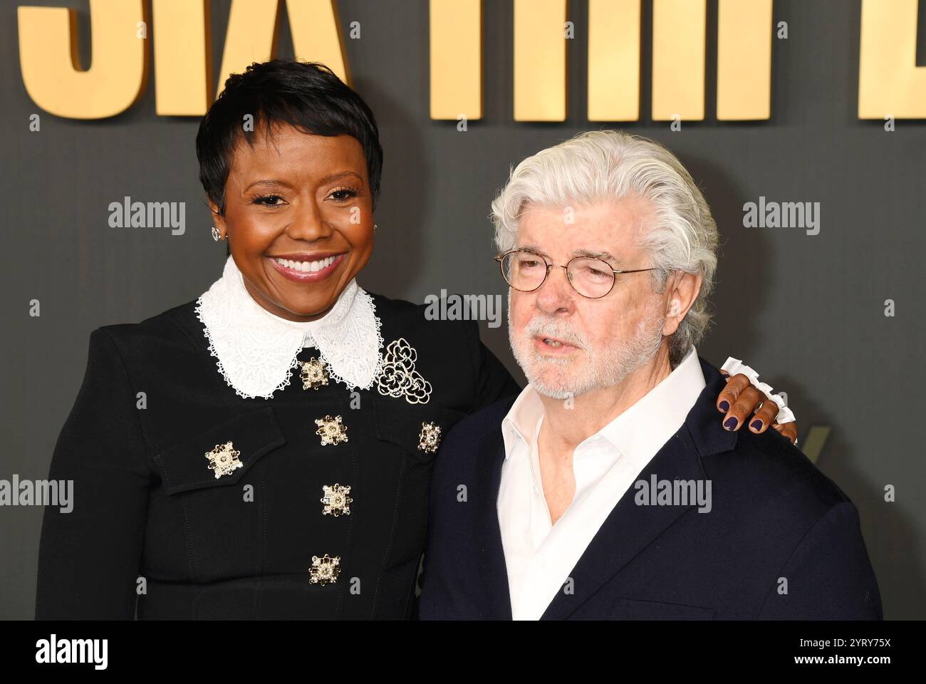 LOS ANGELES, CALIFORNIA - DECEMBER 03: (L-R) Mellody Hobson and George ...