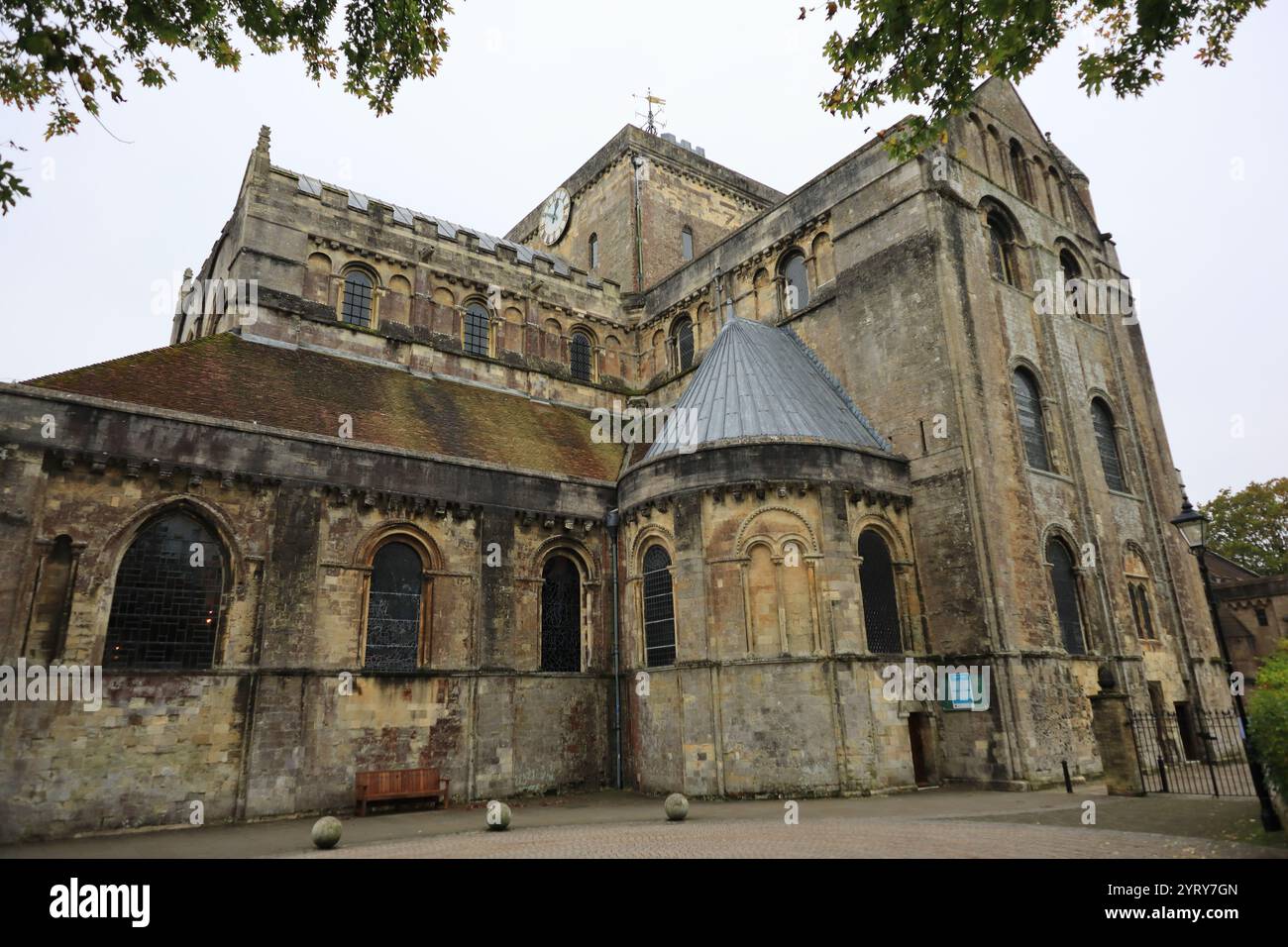 Romsey, Southampton, England. 4th November 2024. Romsey Abbey: The ...