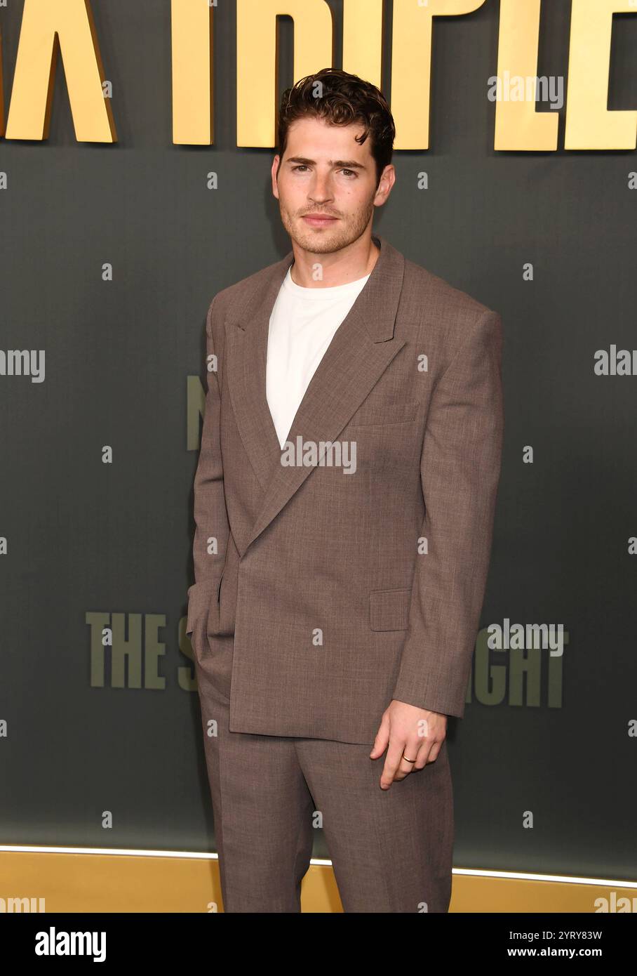 LOS ANGELES, CALIFORNIA - DECEMBER 03: Greg Sulkin attends the premiere ...