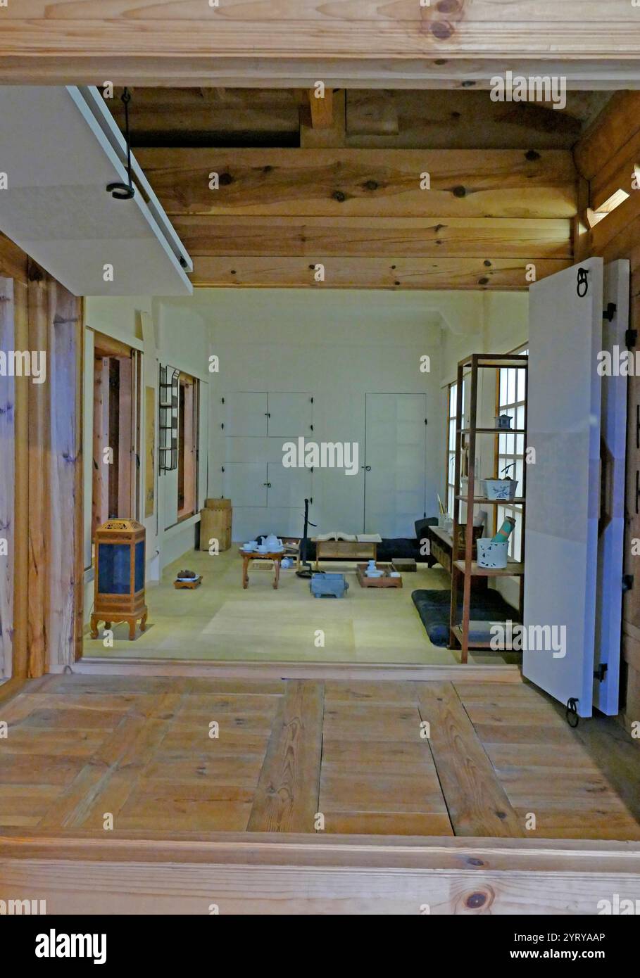 Model of a korean house from the Joseon period (1392-1910). It ...