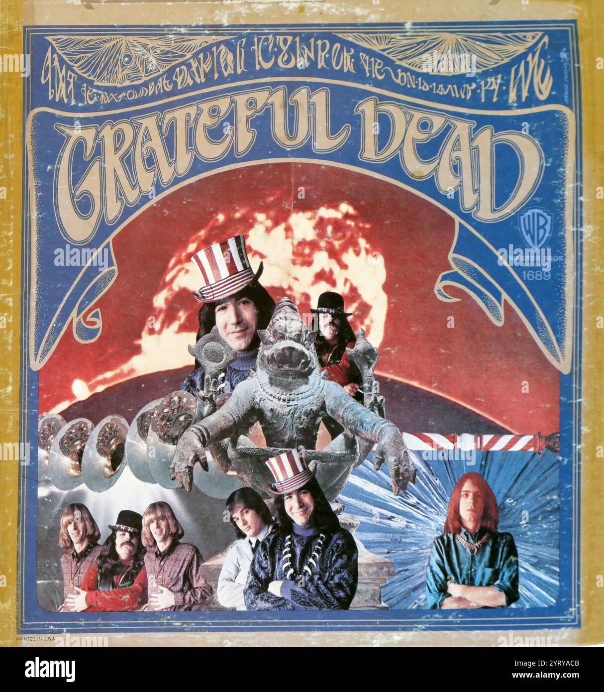 Vintage Record covers for 'The Grateful Dead' Stock Photo - Alamy