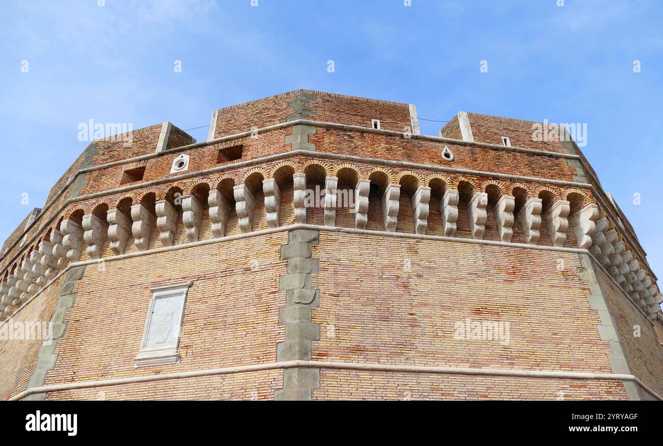 Mausoleum of Hadrian is located in Rome, known as Castel Sant'angelo ...