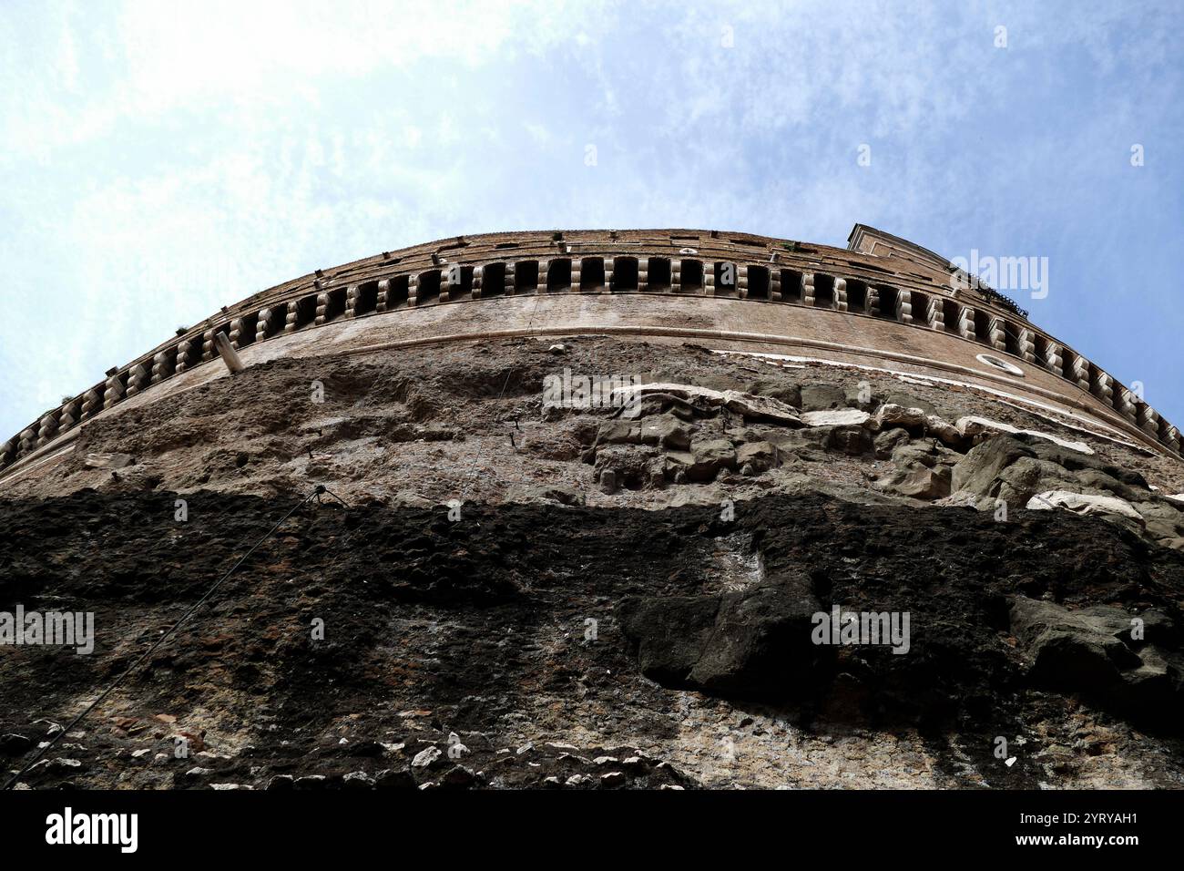 Mausoleum of Hadrian is located in Rome, known as Castel Sant'angelo ...