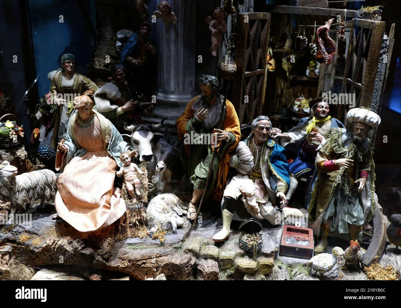Italy nativity scene hi-res stock photography and images - Alamy