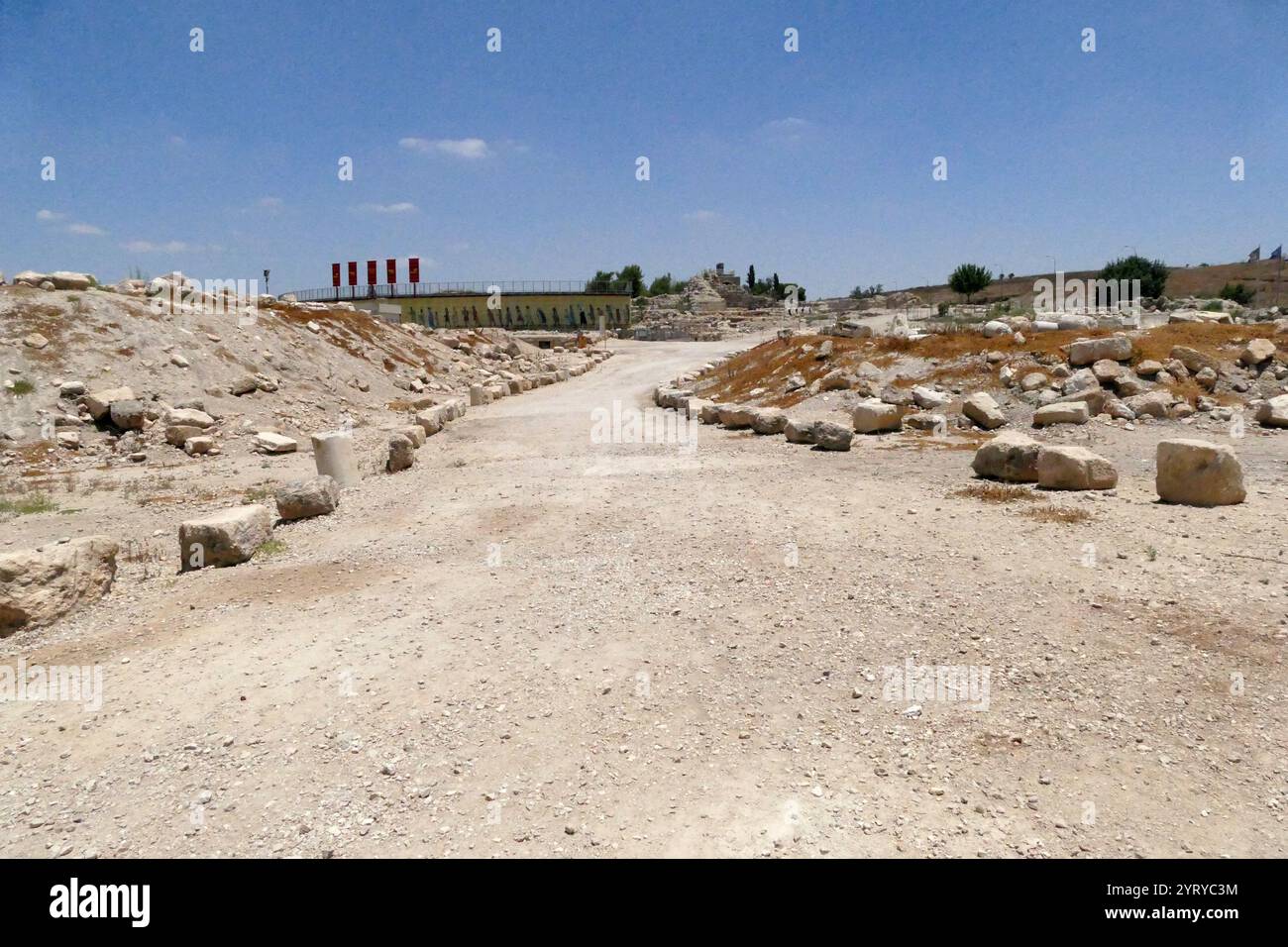 Ruins in roman site hi-res stock photography and images - Alamy