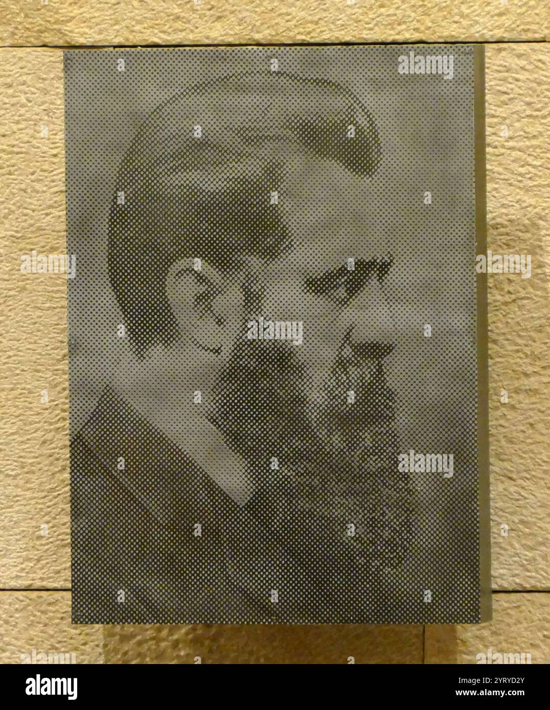 Portrait of Theodor Herzl (1860 - 1904), father of modern political ...