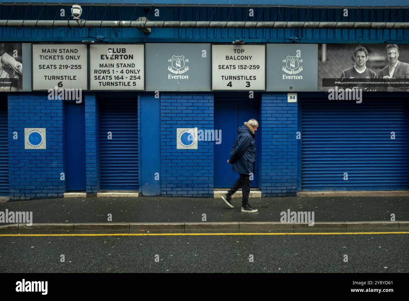 Everton FC, Goodison Park Stock Photo - Alamy