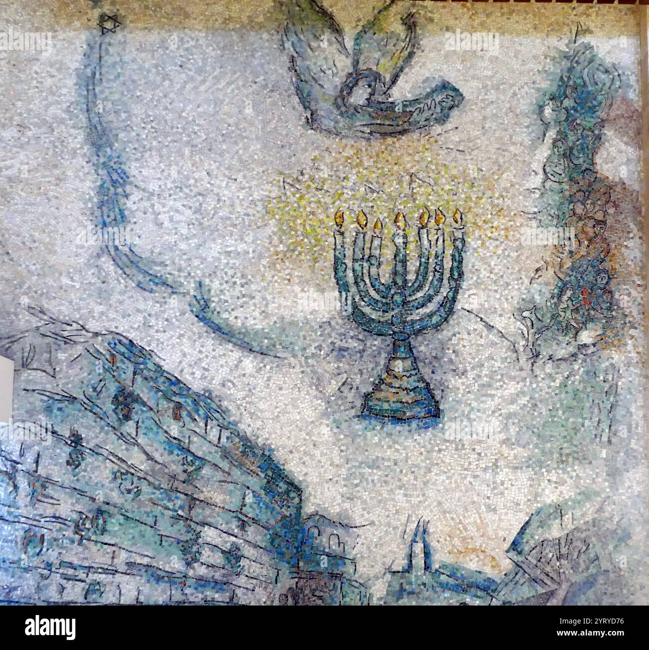 Knesset chagall hi-res stock photography and images - Alamy