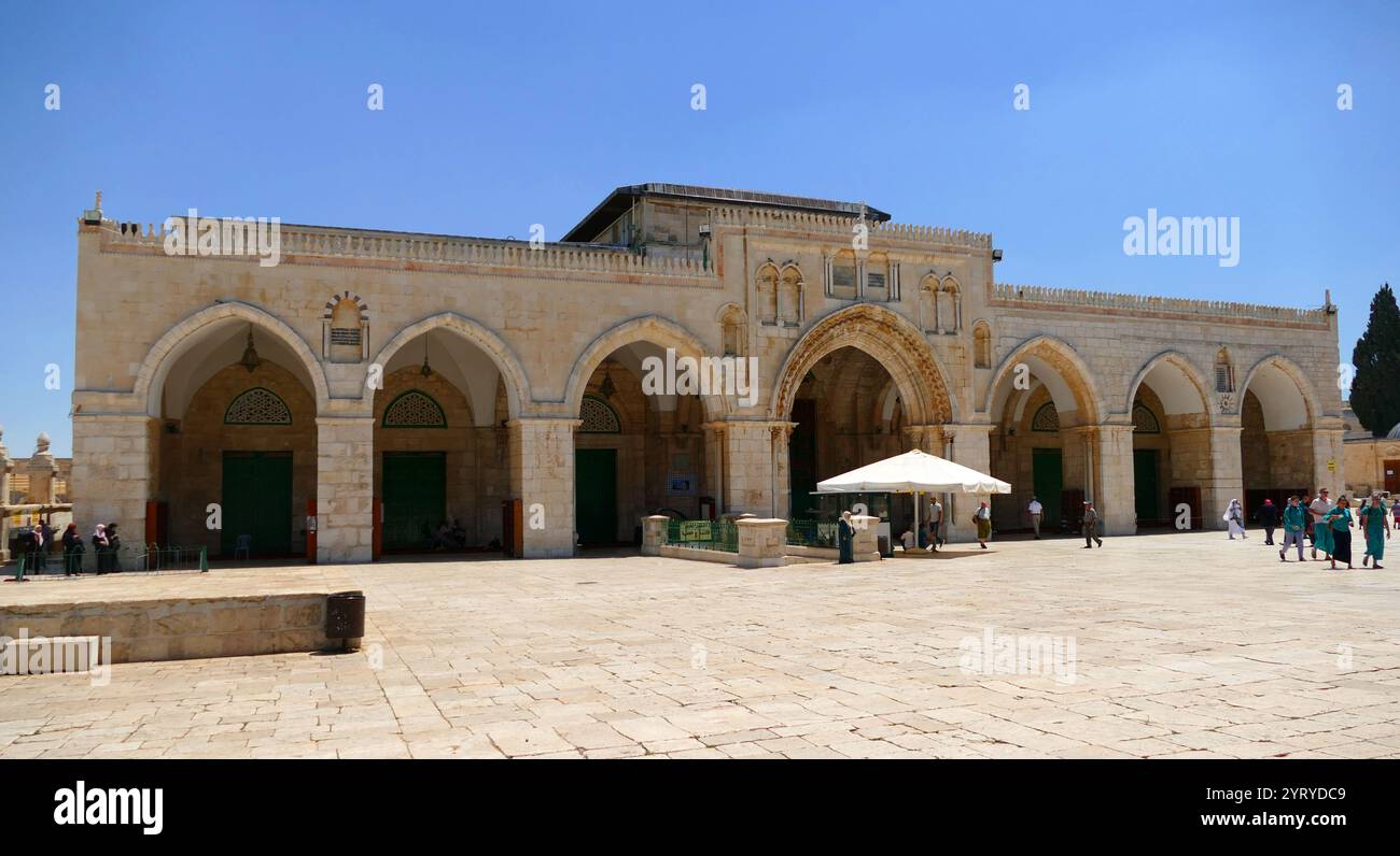 Al-Aqsa Mosque (Al-Masjid al-Aqsa), in the Old City of Jerusalem, is ...