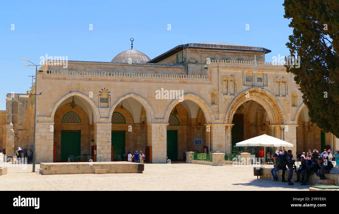 Al-Aqsa Mosque (Al-Masjid al-Aqsa), in the Old City of Jerusalem, is ...