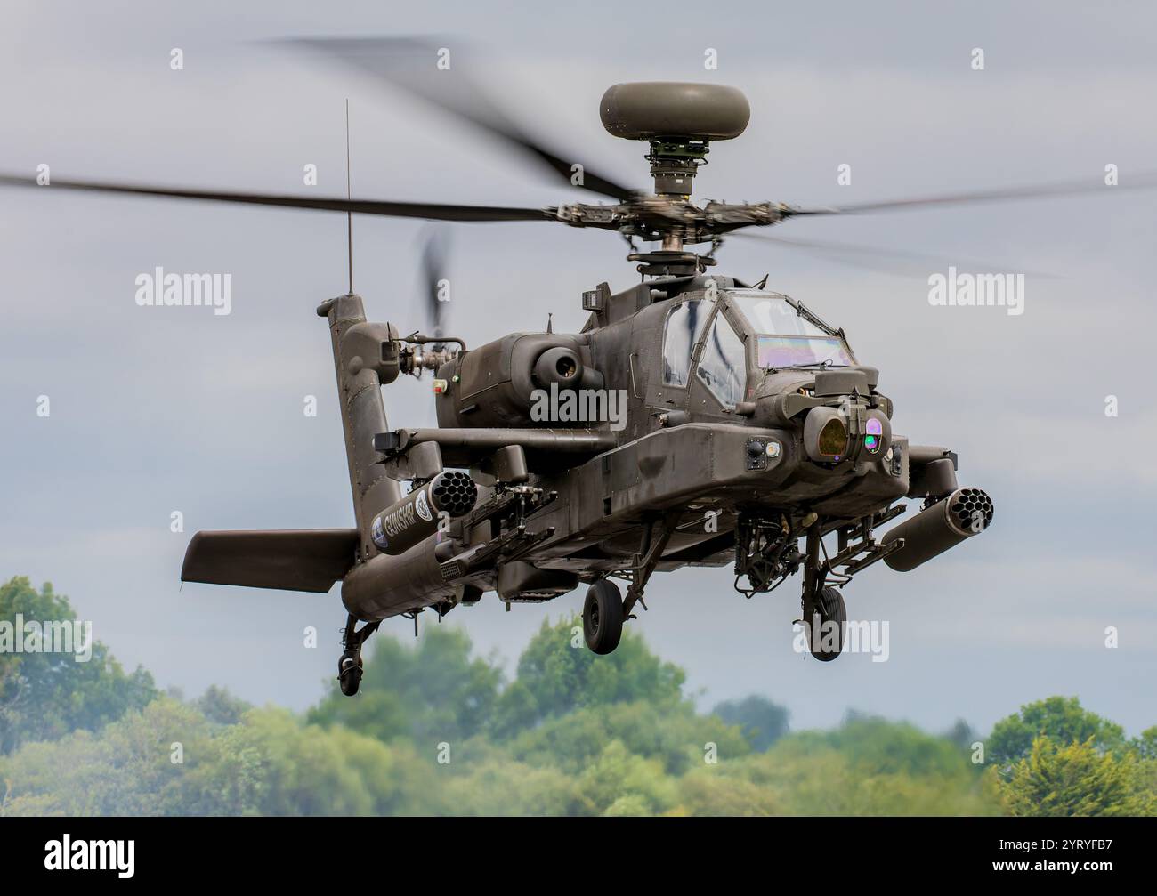 British Army Air Corps AgustaWestland Apache AH.1 Attack Helicopter ...