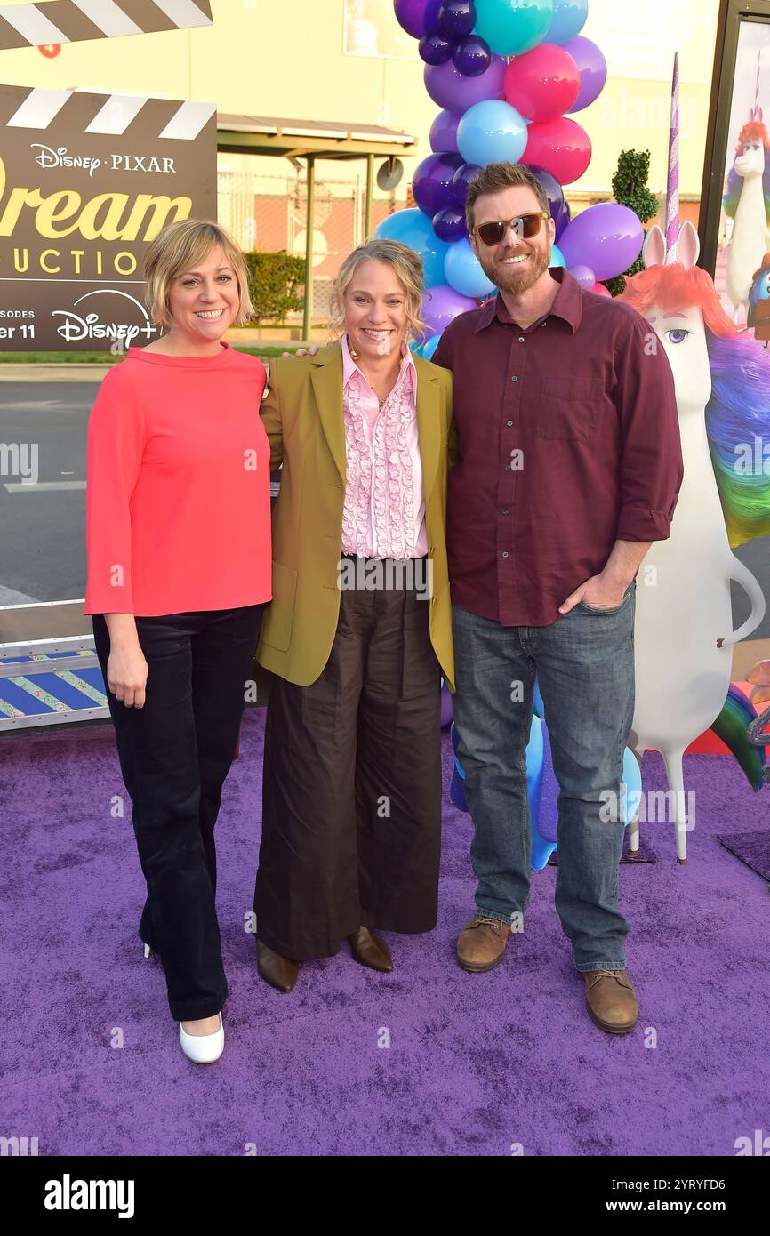 Valerie LaPointe, Jaclyn Simon und Austin Madison beim Launch Event der ...