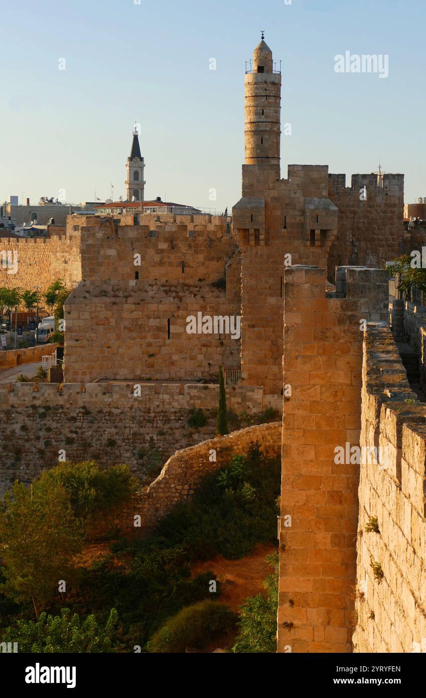 The Walls of Jerusalem surround the Old City of Jerusalem. In 1535 ...