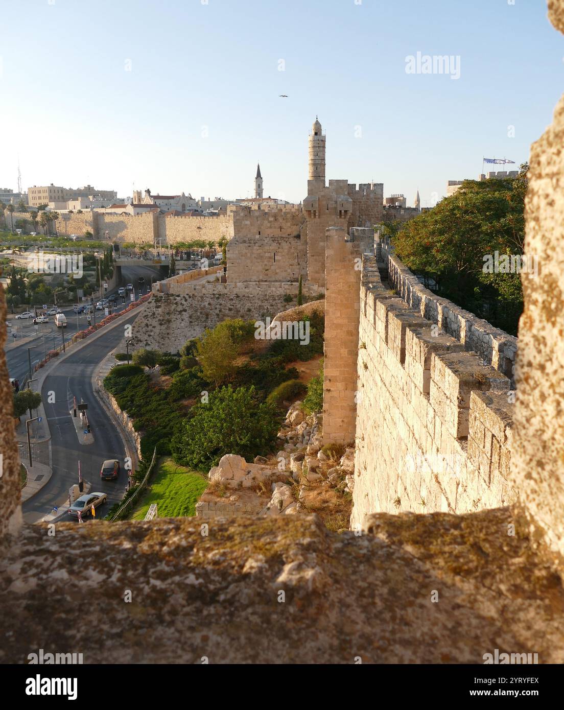 The Walls of Jerusalem surround the Old City of Jerusalem. In 1535 ...
