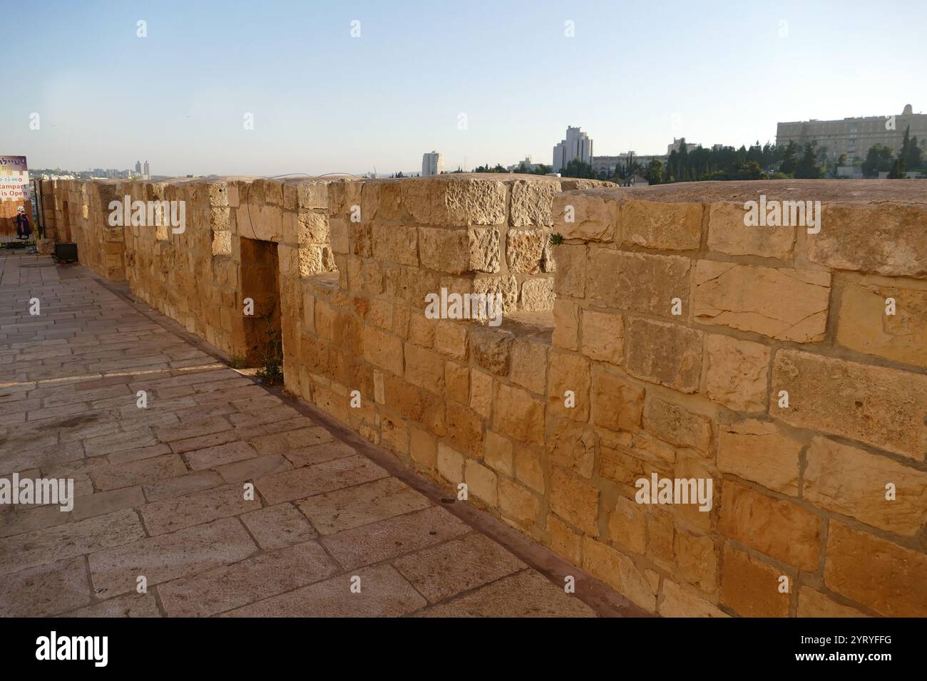 The Walls of Jerusalem surround the Old City of Jerusalem. In 1535 ...