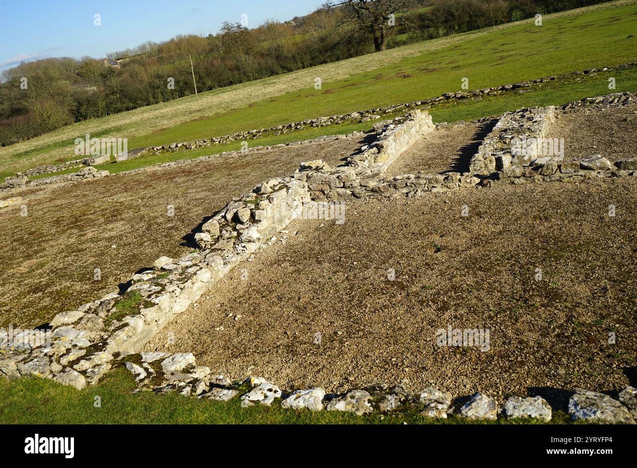 North Leigh Roman Villa, was a Roman courtyard villa in the Evenlode ...