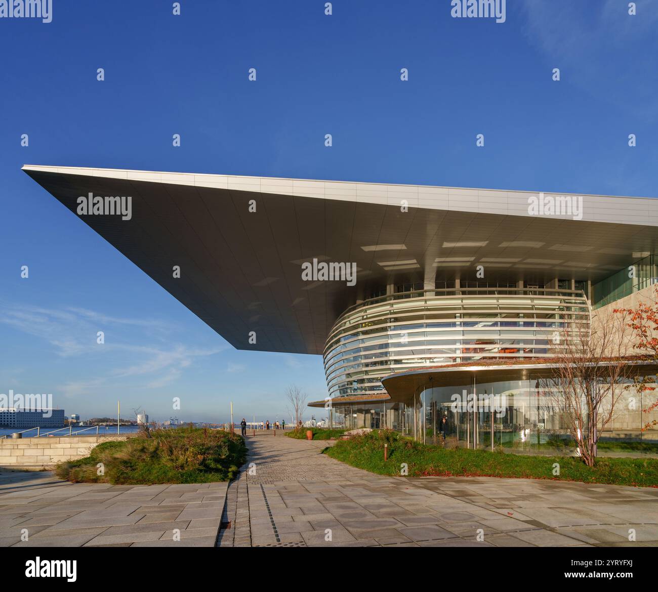 Copenhagen, Denmark - Opera House by Henning Larsen, interior Stock ...