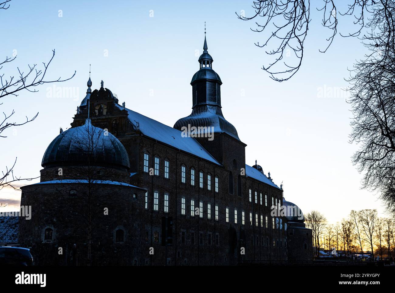Vadstena castle (In Swedish: Vadstena slott) during Tuesday, in the ...