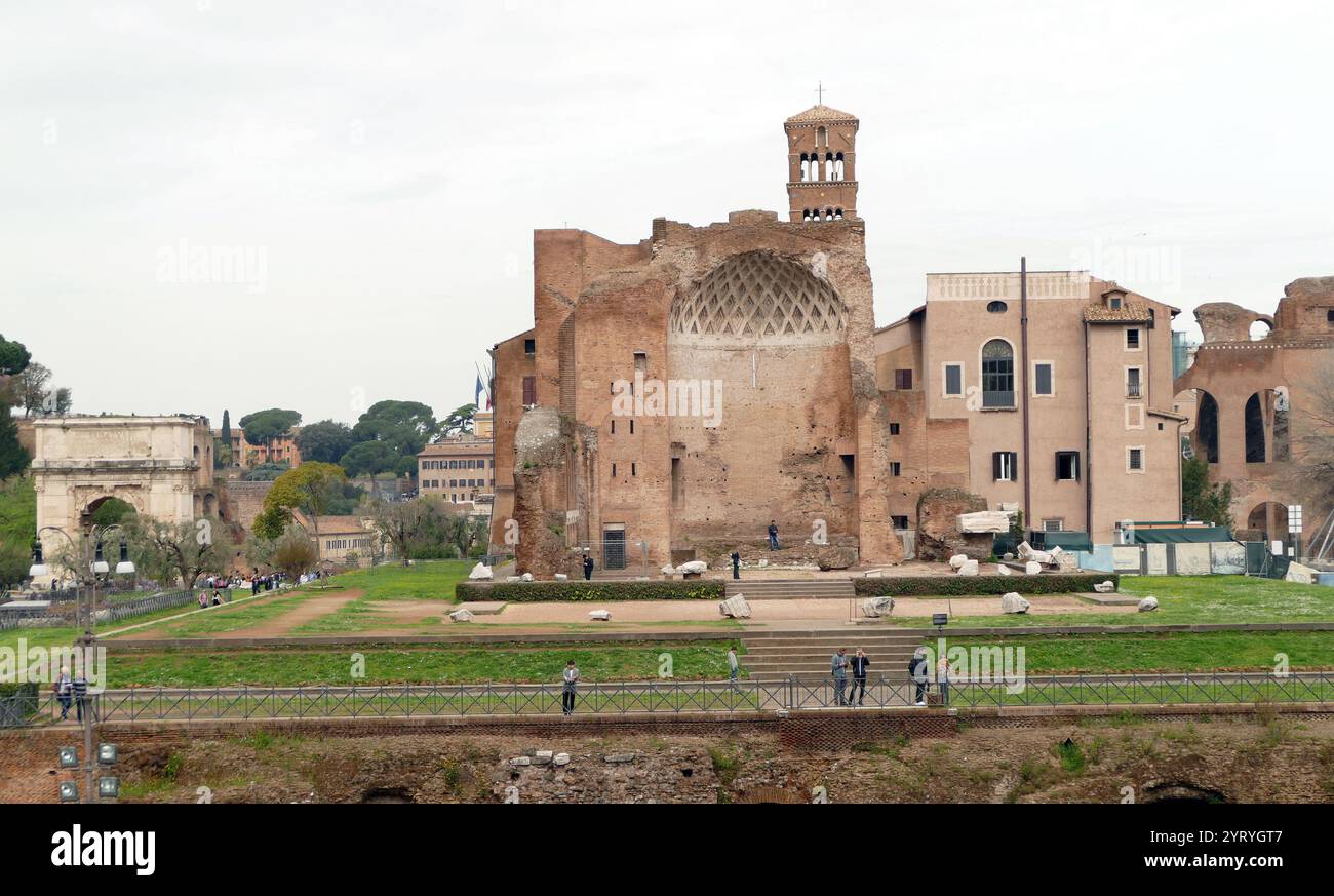 Sacred Way In Rome Via Sacra