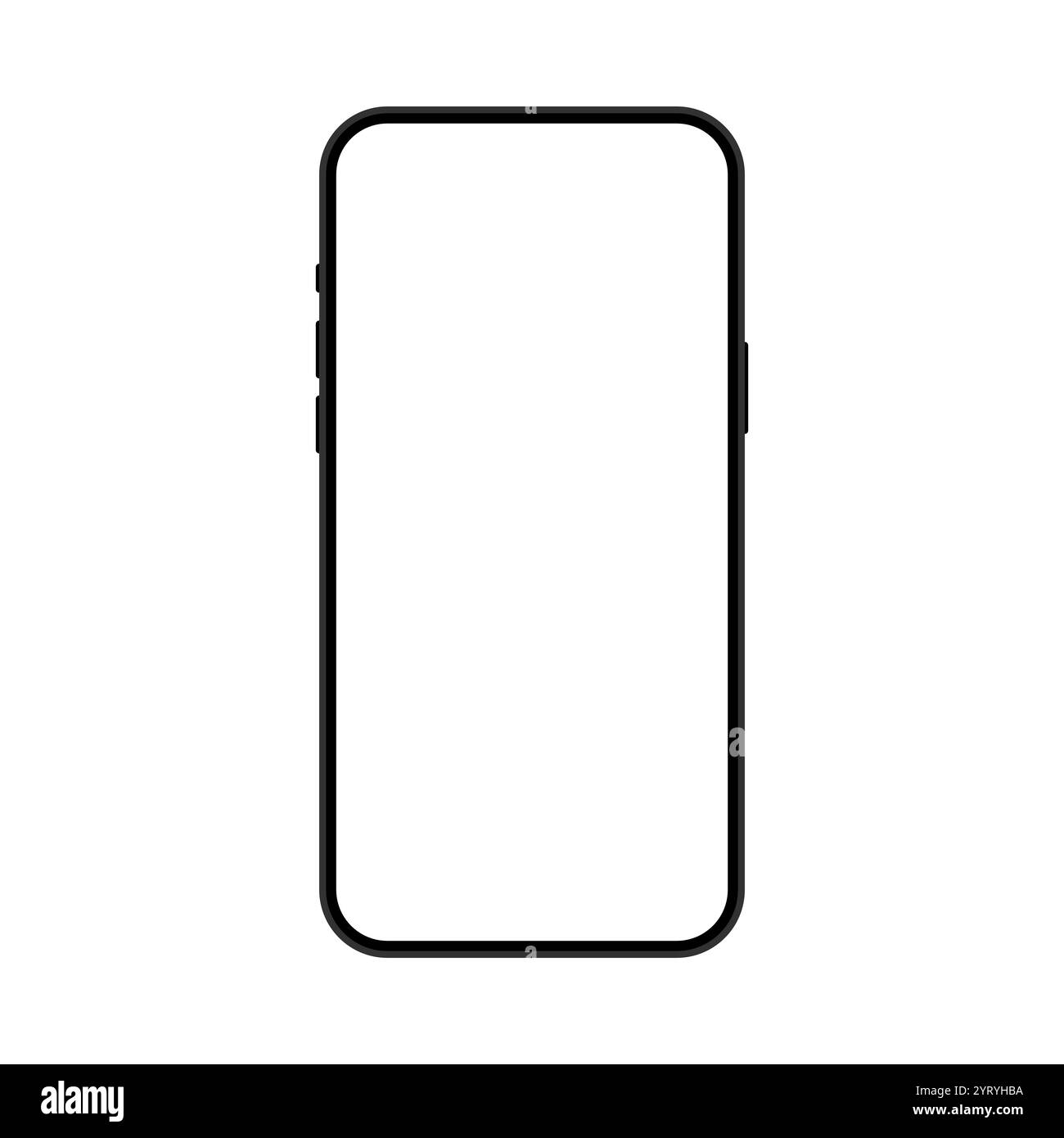 Online information digital mockup Black and White Stock Photos & Images ...