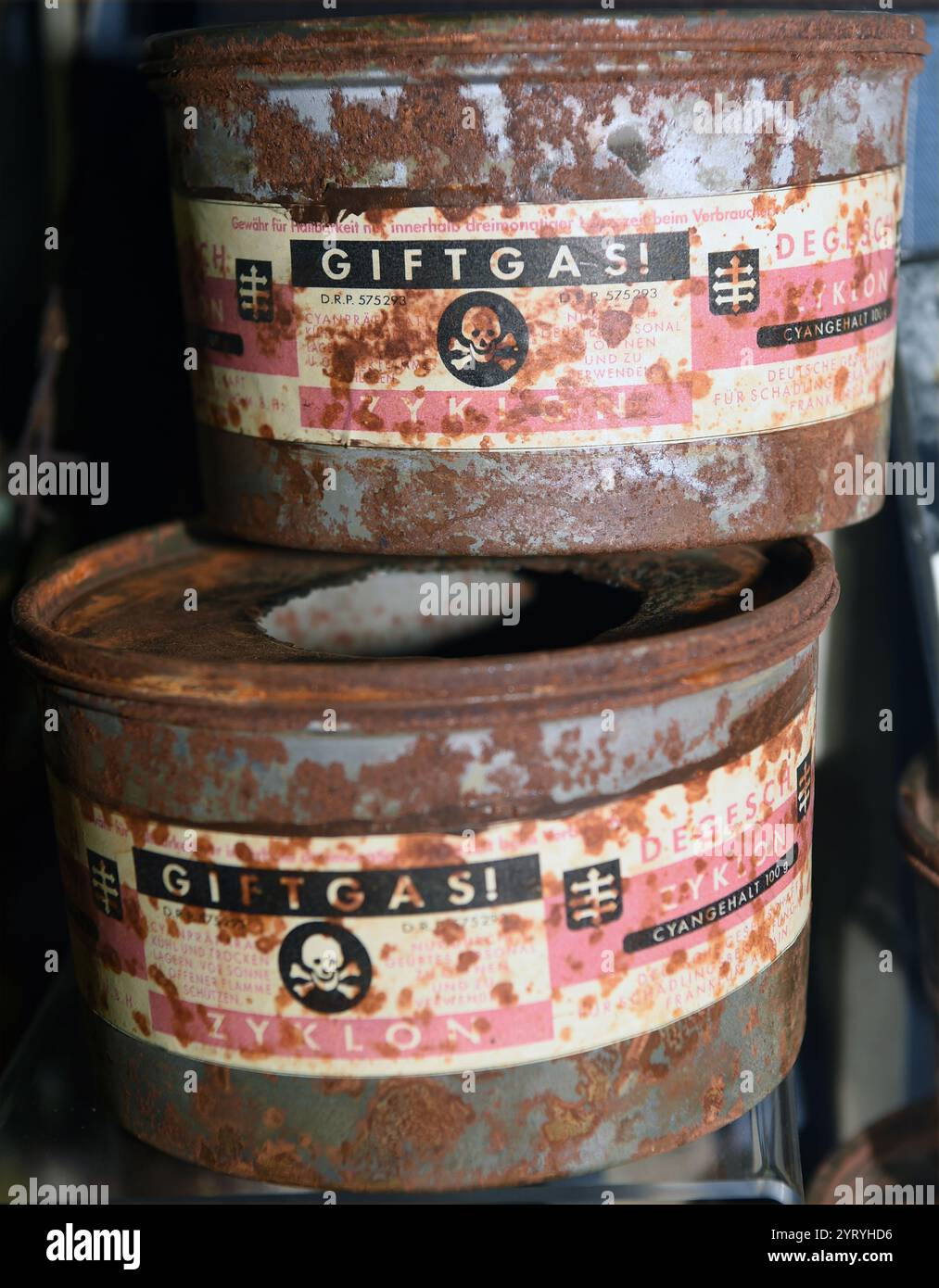 Zyklon B was a cyanide-based pesticide invented in Germany in the early ...