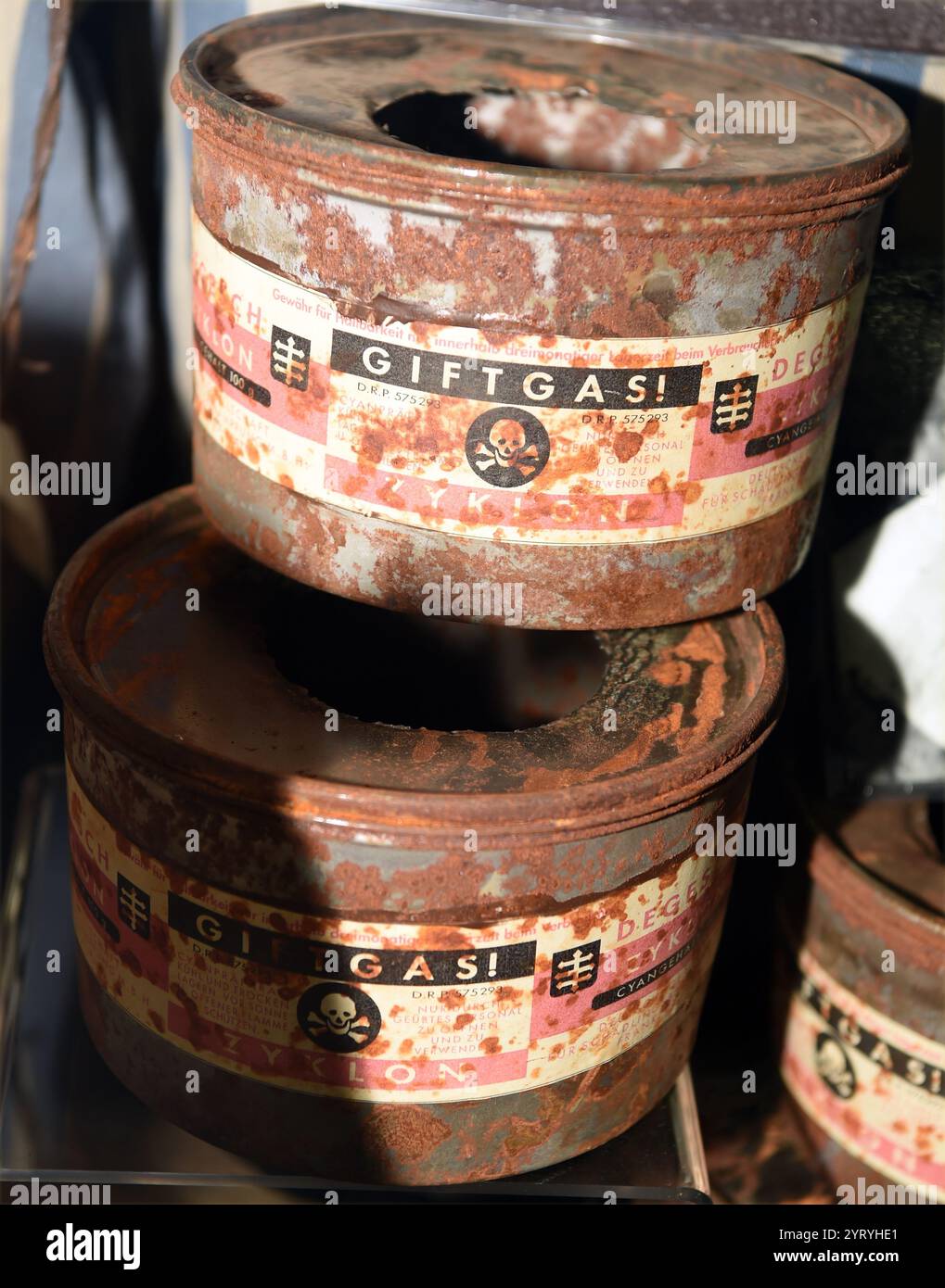 Zyklon B was a cyanide-based pesticide invented in Germany in the early ...