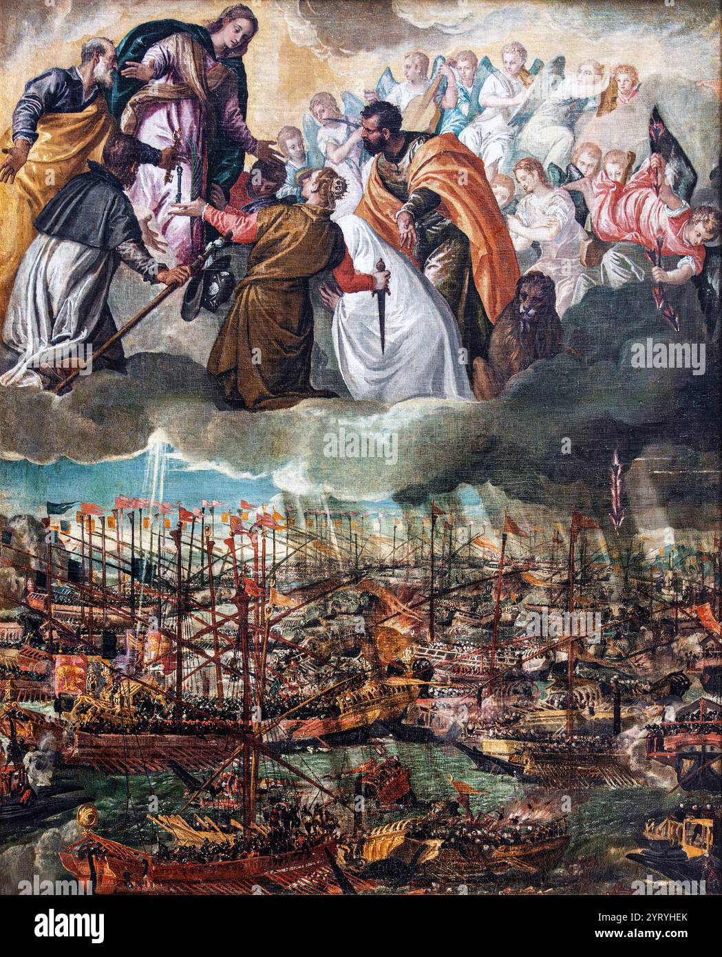 Allegory of the Battle of Lepanto 1571, by Paolo Veronese (1528?1588 ...