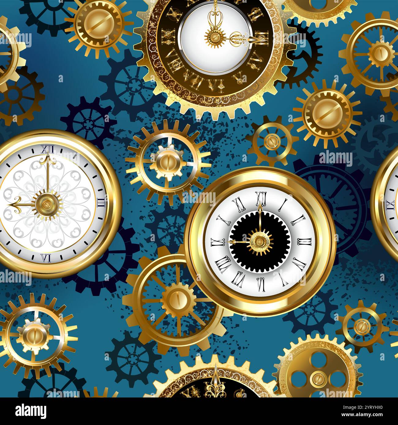 Hand painted gilded Stock Vector Images - Alamy