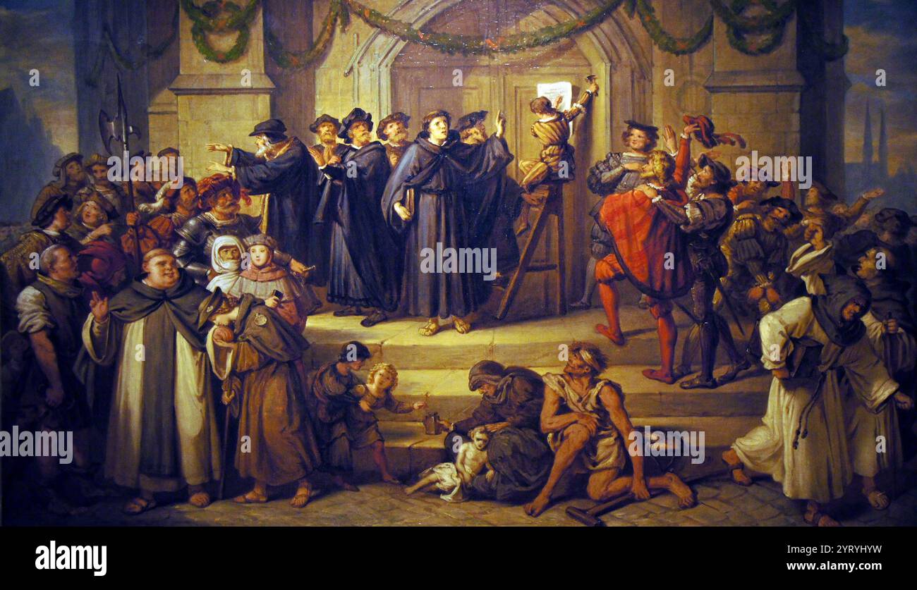 1517 martin luther hi-res stock photography and images - Alamy